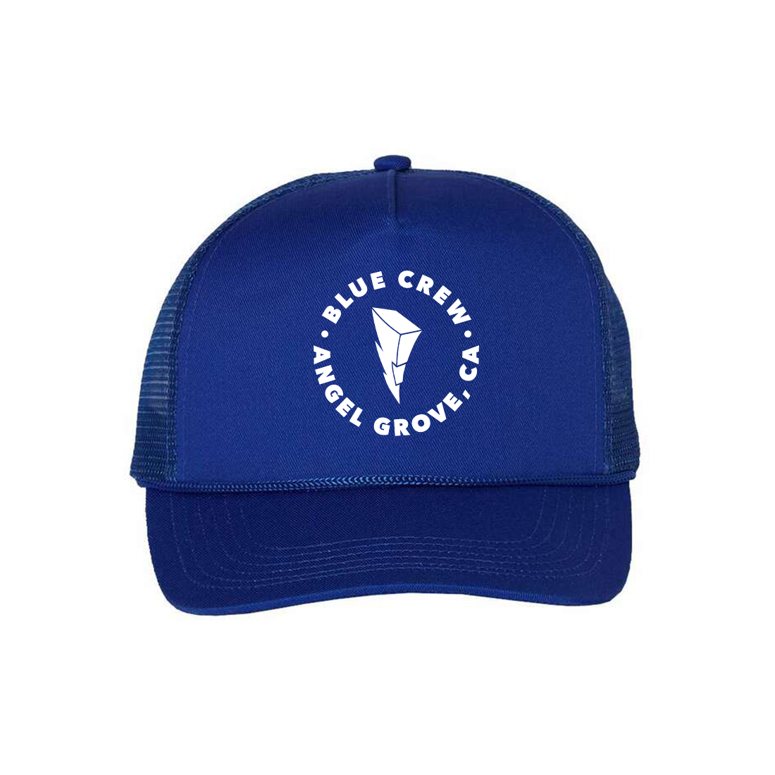 Angel Grove Blue Crew Trucker Hat – Hustle Matters®